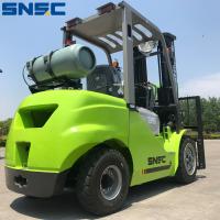 China SNSC FL35 Gasoline Forklift 3.5 Ton Capacity with 37.4kW Nissan Engine and 3000-5000mm Lift Height for sale
