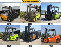 China SNSC FL35 Gasoline Forklift 3.5 Ton Capacity with 37.4kW Nissan Engine and 3000-5000mm Lift Height for sale
