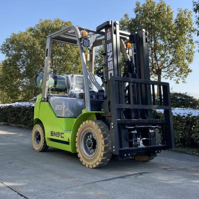 China 2-3 Ton LPG Gas Forklift with 3000-7000mm Lifting Height and Dual Fuel System for sale