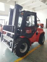 China FD35T-C4 3.5 Ton 4WD Rough Terrain Forklift | 3000-5000mm Lift Height | Diesel Engine for sale