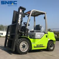 China Side Shifter 4x4 Forklift 3500kg Capacity with 37/42 kW YUNNEI Engine for Off-Road Applications for sale