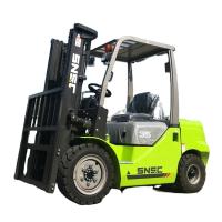 China Side Shifter 4x4 Forklift 3500kg Capacity with 37/42 kW YUNNEI Engine for Off-Road Applications for sale