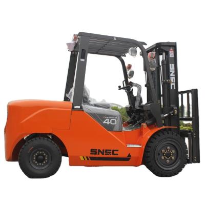 China Diesel Rough Terrain Forklift with 3-Stage Mast 5300kg Capacity 1220-1520mm Fork Length for sale