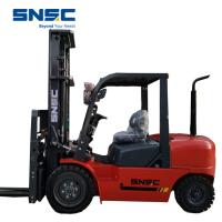 China Diesel Rough Terrain Forklift with 3-Stage Mast 5300kg Capacity 1220-1520mm Fork Length for sale