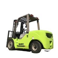 China 3000kg-3500kg All Wheel Drive Diesel Forklift with Triple Mast | 6800mm Length 37/42kW Power for sale