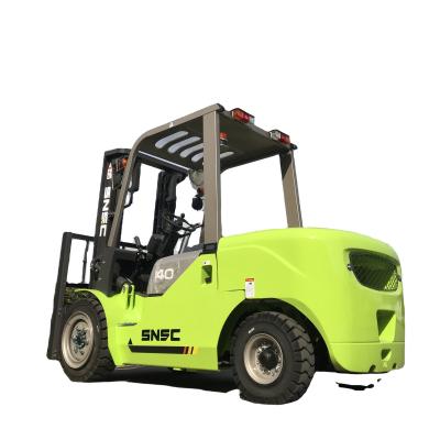 China 3000kg-3500kg All Wheel Drive Diesel Forklift with Triple Mast | 6800mm Length 37/42kW Power for sale