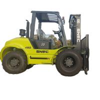 China 3000kg-3500kg All Wheel Drive Diesel Forklift with Triple Mast | 6800mm Length 37/42kW Power for sale