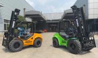 China 3000kg-5000kg 4WD Rough Terrain Forklift with 3m-6m Lift Height and Multiple Engine Options for sale