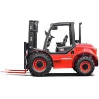 China SNSC 5 Ton Rough Terrain Forklift with 5000KG Capacity and 2WD/4WD Drive Options for sale