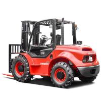 China SNSC 5 Ton Rough Terrain Forklift with 5000KG Capacity and 2WD/4WD Drive Options for sale