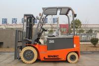 China SNSC FB35 3500kg Electric Forklift with Side Shifter | 13 km/h Speed | 3000-7000mm Lift Height for sale