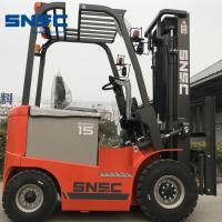 China FB15 Electric Forklift Truck 1.5 Ton Capacity with AC Motor and Curtis Controller - 48V Battery System for sale