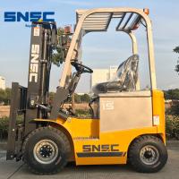 China FB15 Electric Forklift Truck 1.5 Ton Capacity with AC Motor and Curtis Controller - 48V Battery System for sale