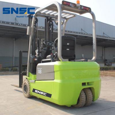 China FE18 3 Wheel Electric Forklift 1.6T-2T Capacity with Full AC Motor & 48V Battery System for sale