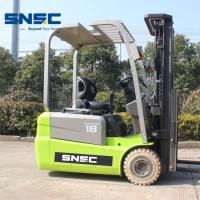 China FE18 3 Wheel Electric Forklift 1.6T-2T Capacity with Full AC Motor & 48V Battery System for sale