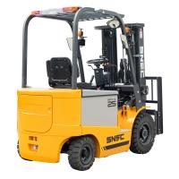 China 2.5 Ton 4-Way Electric Counterbalance Forklift - Battery Powered Industrial Material Handling Equipment for sale