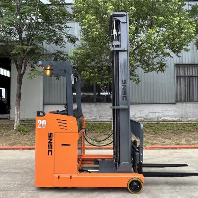 China SNSC 2000kg Electric Reach Truck with AC Motor and 7.5m Triplex Mast - 48V/500Ah Battery, 5600mm Lifting Height for sale