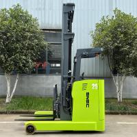 China 1.5T 2T 2.5T Electric Reach Truck Forklift with 500mm Load Center and Lithium Battery for sale