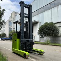 China 1.5T 2T 2.5T Electric Reach Truck Forklift with 500mm Load Center and Lithium Battery for sale