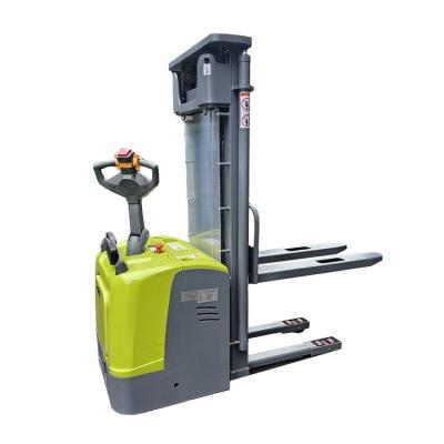 China SNSC Electric Stacker Truck 2000kg Capacity Counterbalance Pallet Stacker with 24V/360Ah Battery and 1150mm Fork Length for sale