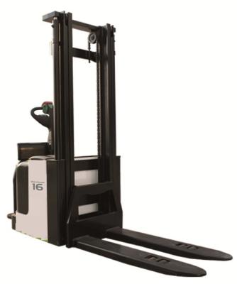 China 2 Ton Electric Counterbalance Stacker with 24V/200Ah Battery and 3000mm Lifting Height for Warehouse Operations for sale