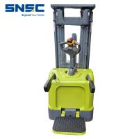 China 1500kg 2000kg Electric Pallet Stacker Truck with AC Motor System and 24V/210AH Battery for sale