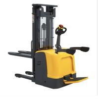 China Apaidor Rider Counterbalance Pallet Stacker 2000kg 5000mm Lift Electric Stacker Truck for sale