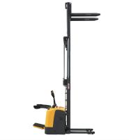 China Apaidor Rider Counterbalance Pallet Stacker 2000kg 5000mm Lift Electric Stacker Truck for sale
