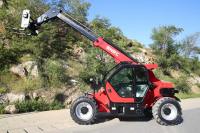 China SNSC 3-5 Ton Diesel Telescopic Handler Forklift with 4x4 Drive, 7000-14000mm Lift Height, 100-125HP Engine for sale