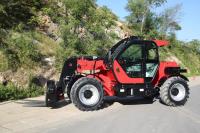 China SNSC 3-5 Ton Diesel Telescopic Handler Forklift with 4x4 Drive, 7000-14000mm Lift Height, 100-125HP Engine for sale