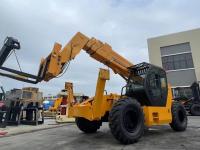 China SNSC 4 Ton Diesel Telehandler Forklift with 7000-14000mm Lifting Height and EPA Engine for sale