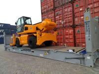 China SNSC 4 Ton Diesel Telehandler Forklift with 7000-14000mm Lifting Height and EPA Engine for sale