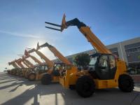 China SNSC 4 Ton Diesel Telehandler Forklift with 7000-14000mm Lifting Height and EPA Engine for sale