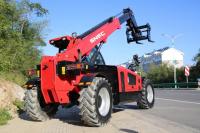 China SNSC 3T Diesel Telescopic Forklift Telehandler with 7m Reach & EPA T4F Cummins Engine for sale