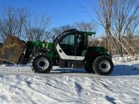 China 14m Reach Telescopic Boom Forklift 4000kg Capacity with 7-14m Lifting Height and 100HP/125HP Diesel Engine for sale