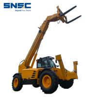 China SNSC 7 Ton 7000kg Articulating Telescopic Handler Forklift with 17m Reach and Diesel Engine for sale