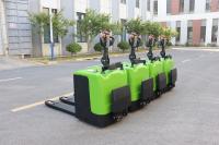 China 1550mm Fork Battery Powered Pallet Truck with 2-Ton Capacity and 24V/210AH Battery for Food & Beverage Industry for sale