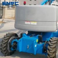 China SNSC Self Propelled Telescopic Boom Lift Electric Manlift 10-28m Height 200-230kg Capacity for sale