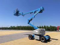 China SNSC Self Propelled Telescopic Boom Lift Electric Manlift 10-28m Height 200-230kg Capacity for sale