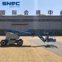 China GTZZ18 Electric Articulating Boom Lift 18.1m Platform Height 230kg Capacity for Construction and Industrial Use for sale