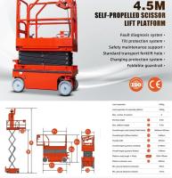 China Electric Scissor Lift Platform 1T-5T Load Capacity with 12m-18m Lift Height Options for Industrial Use for sale