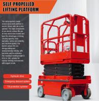 China Electric Scissor Lift Platform 1T-5T Load Capacity with 12m-18m Lift Height Options for Industrial Use for sale