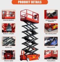 China Electric Scissor Lift Platform 1T-5T Load Capacity with 12m-18m Lift Height Options for Industrial Use for sale