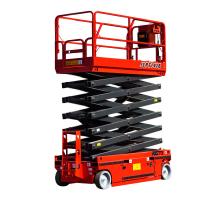 China SNSC Self-Propelled Electric Scissor Lift Platform 6m 8m 10m Working Height 230kg Load Capacity for sale