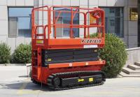 China SNSC Self-Propelled Electric Scissor Lift Platform 6m 8m 10m Working Height 230kg Load Capacity for sale