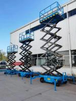 China SNSC Self-Propelled Hydraulic Scissor Lift 12m 14m 16m Working Height with 230kg Capacity for sale