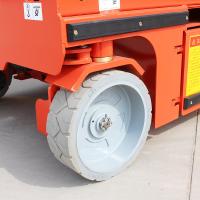 China Electric Self-Leveling Scissor Lift Aerial Platform 4m-16m Working Height 2860kg Capacity for sale