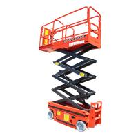 China 300kg Self-Propelled Electric Scissor Lift Platform with 4-8m Height Options and CE Certification for sale