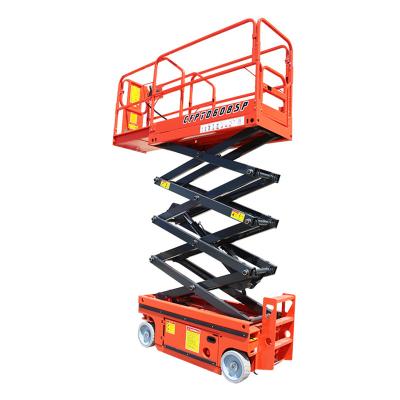 China 300kg Self-Propelled Electric Scissor Lift Platform with 4-8m Height Options and CE Certification for sale