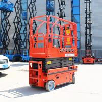 China 300kg Self-Propelled Electric Scissor Lift Platform with 4-8m Height Options and CE Certification for sale
